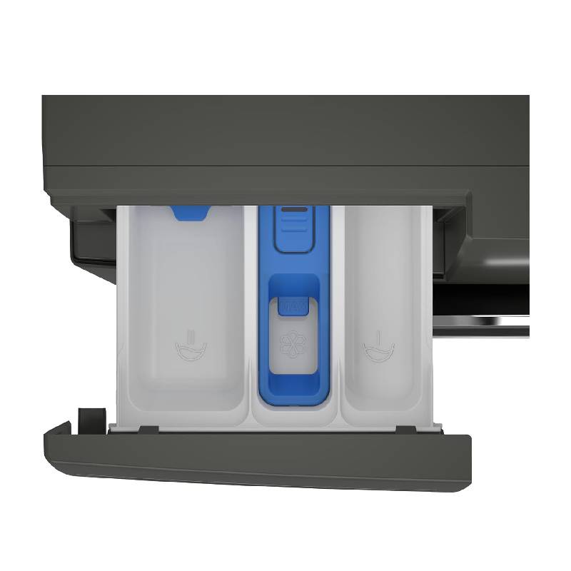 Beko Washing Machine 12kg 1400 RPM Grey Wi-Fi & Bluetooth INV Steam B3 ...