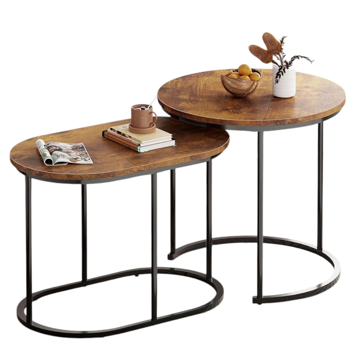 Platinum Set of 2 Side Tables _MT36 — manzzeli.com