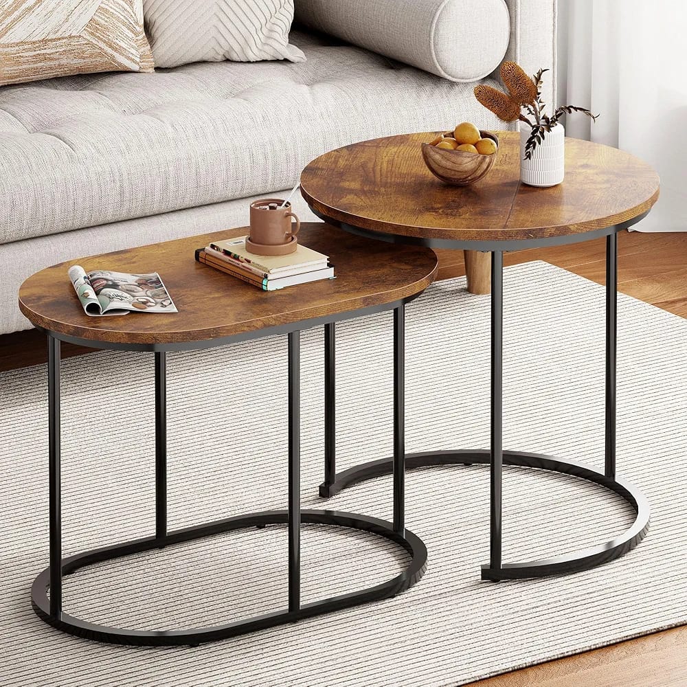 Platinum Set of 2 Side Tables _MT36 — manzzeli.com