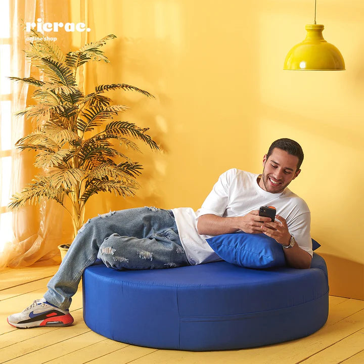 Runtic Rounded Mini Bed & Pouf — manzzeli.com