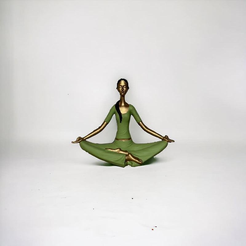 Meditating Woman Statue-LRP-0113 — manzzeli.com