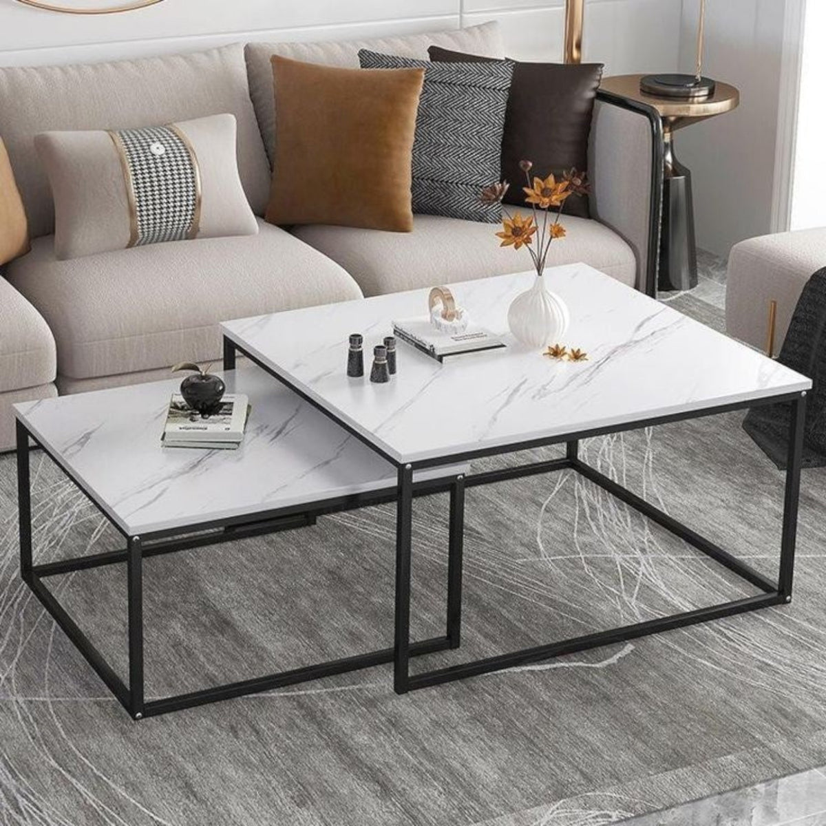 Nefra set of 2 coffee tables - G26 — manzzeli.com