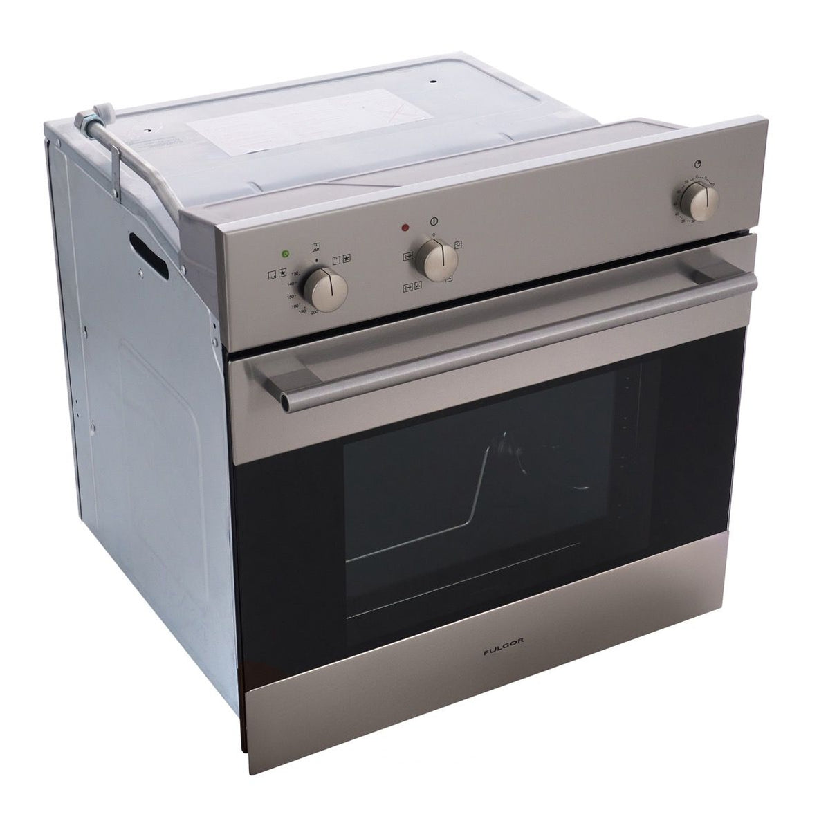 Fulgor Built-in Gas Oven, with Grill, 58 Litres, Stainless Steel-OF GG ...
