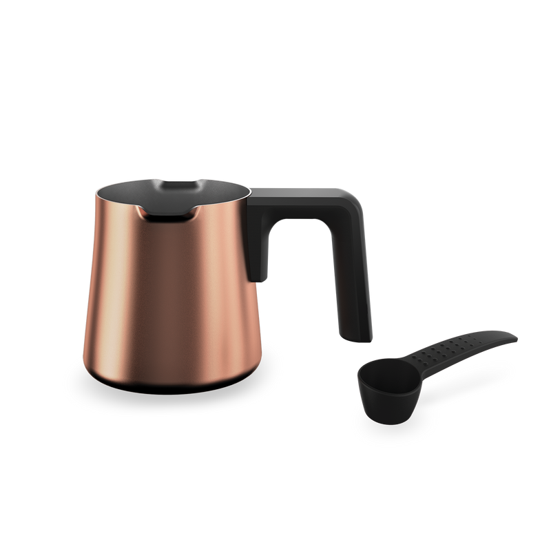 Beko Turkish Coffee Machine Double Pot, Black/Gold - TKM 8961 B-1 ...