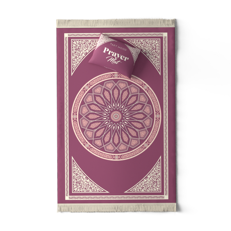 PRAYER MAT PASTEL PURPLE-AM34 — manzzeli.com